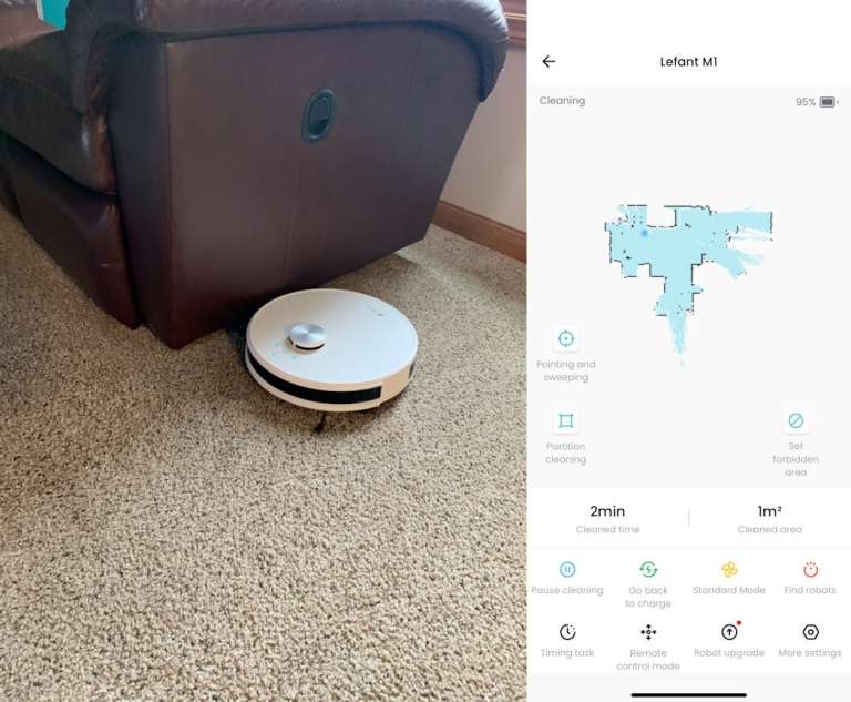 Lefant M1 Robot Vacuum and Mop review - The Gadgeteer