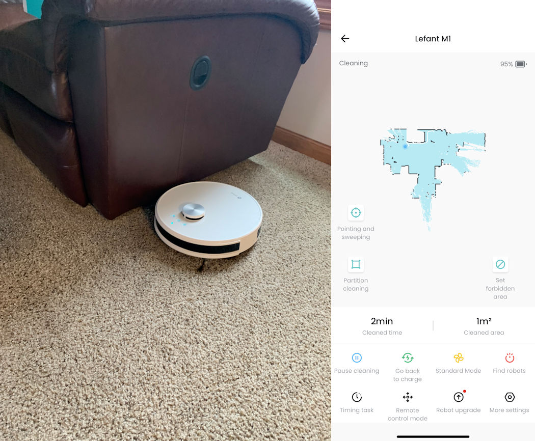 Lefant M1 Robot Vacuum and Mop review - The Gadgeteer