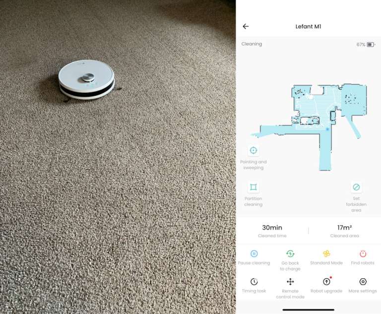 Lefant M1 Robot Vacuum and Mop review - The Gadgeteer
