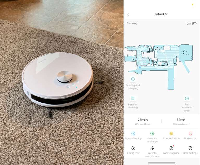 Lefant M1 Robot Vacuum and Mop review - The Gadgeteer