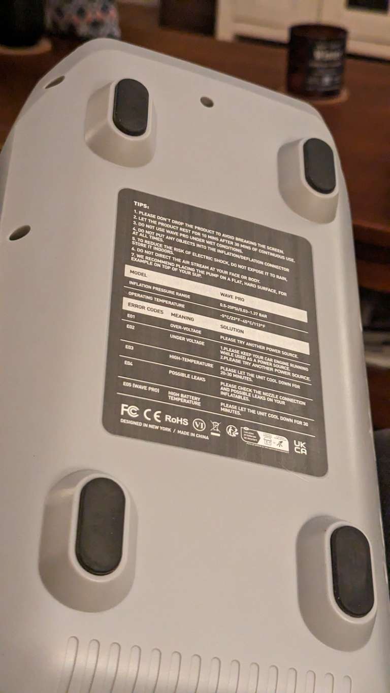 Oak & Iron Wave Pro portable inflator review - Easily inflate all your ...