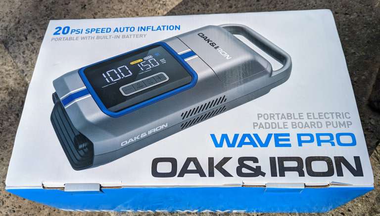 Oak & Iron Wave Pro portable inflator review - Easily inflate all your ...
