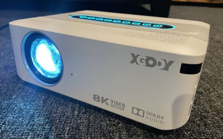 Xgody X1 Video Projector review - Big screen just in time for the Super ...