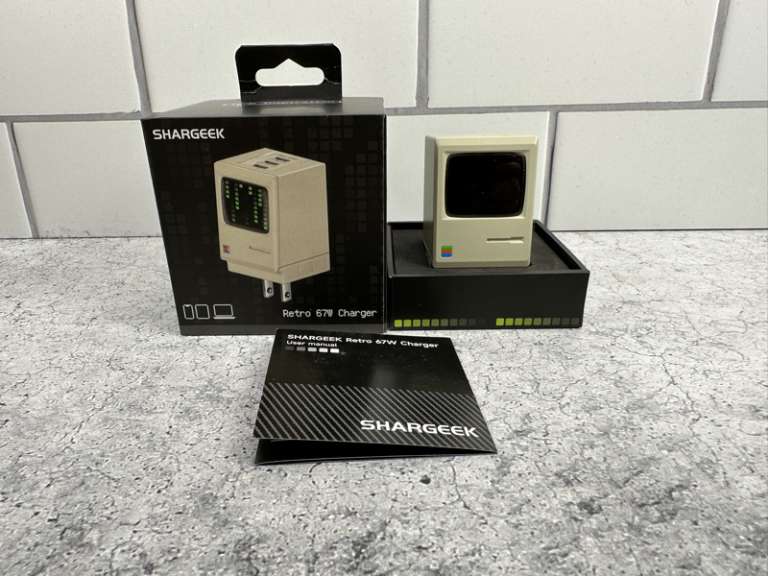 Shargeek Retro 67 USB-C charger review - Old school Mac charm - The ...