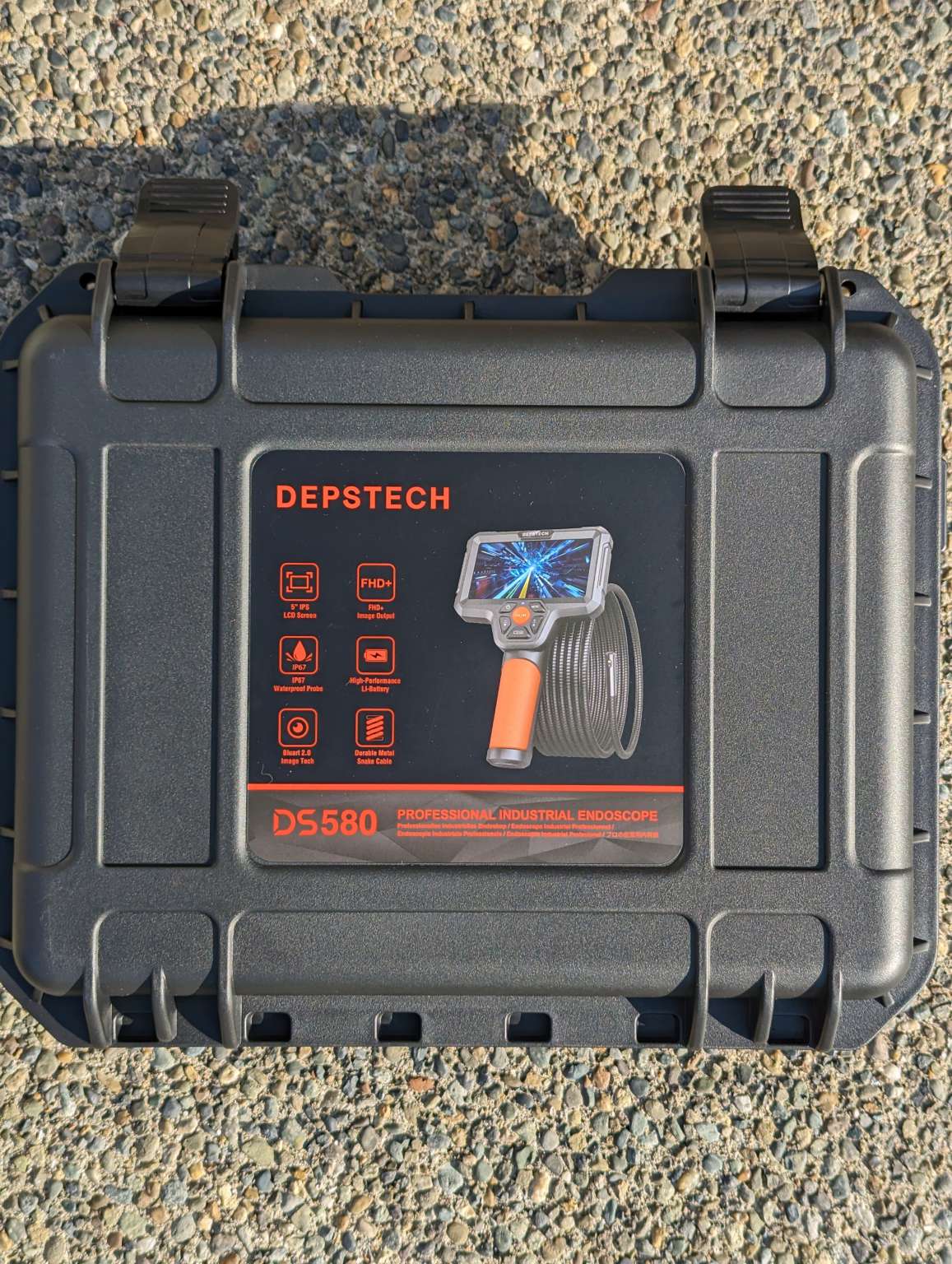 Depstech DS580 Dual Lens 5.0MP Borescope with 5” IPS Display review ...