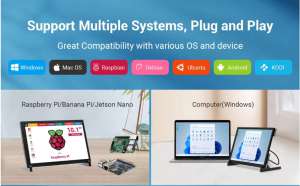 Elecrow Meteor Screen 10.1" IPS Capacitive Touch Screen with RGB Animated light review - The ...