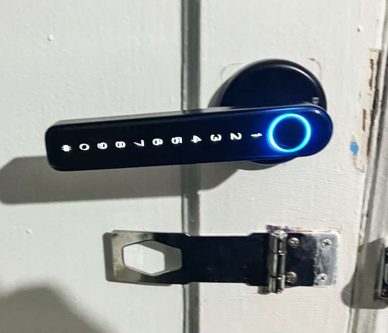 Elemake Bluetooth Smart Biometric Door Lock with Keypad review - The ...