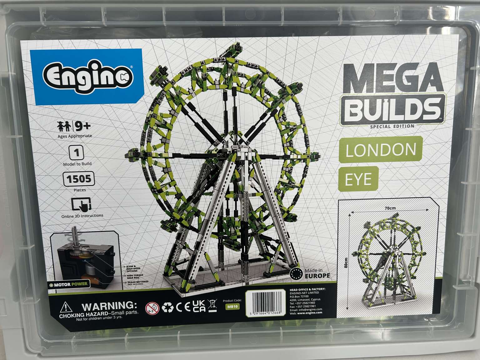 Engino MEGA BUILDS: London Eye review - The Gadgeteer