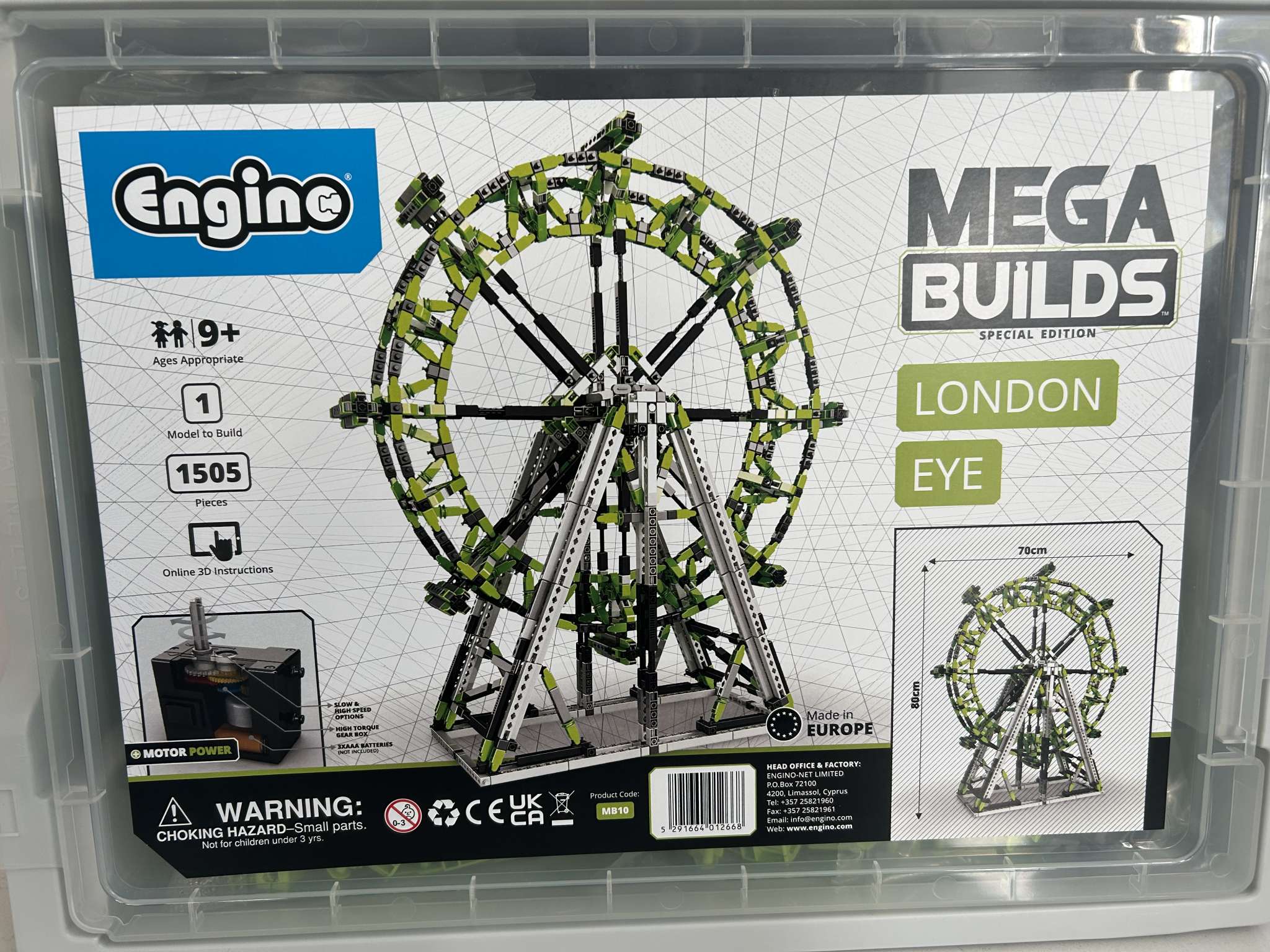 Engino MEGA BUILDS: London Eye review - The Gadgeteer