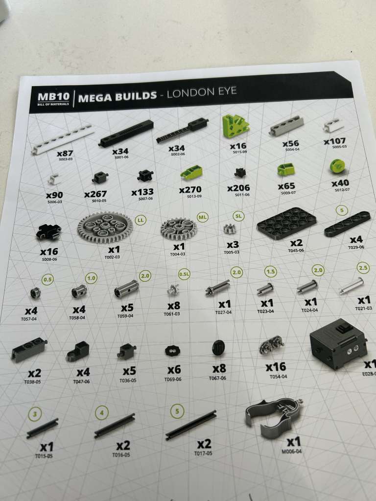 Engino MEGA BUILDS: London Eye review - The Gadgeteer