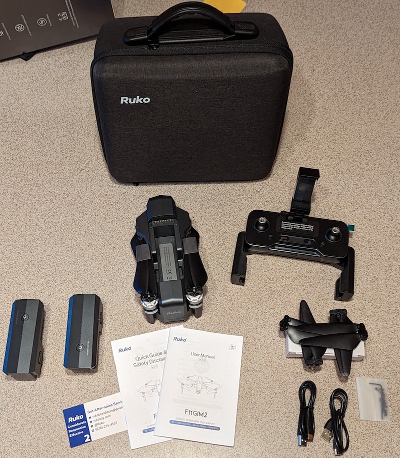 Ruko F11GIM2 4K gimbal camera drone review - See the world from above ...