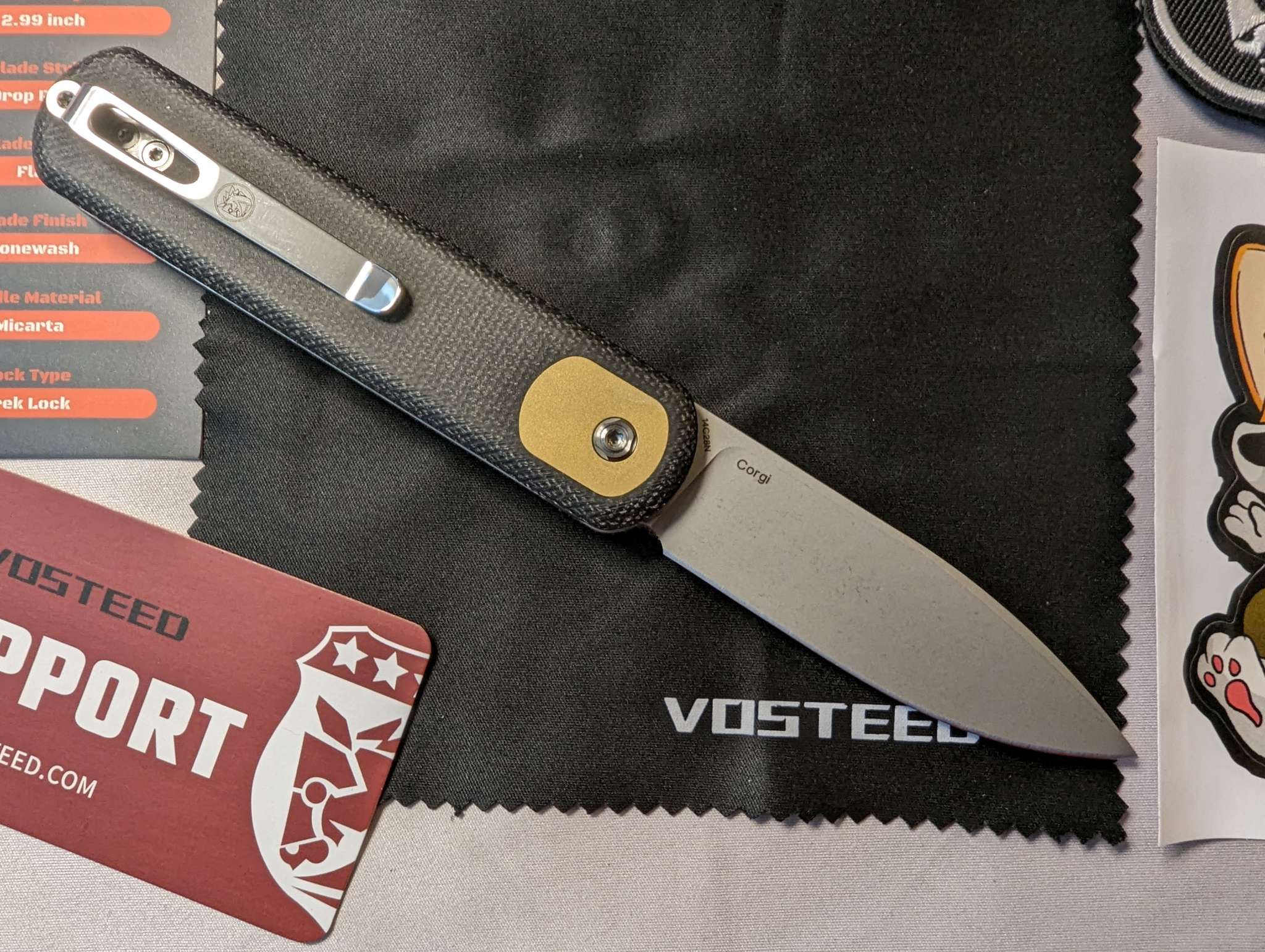 Vosteed Corgi Folding Knife review - an EDC knife for the discerning gentleman - The Gadgeteer