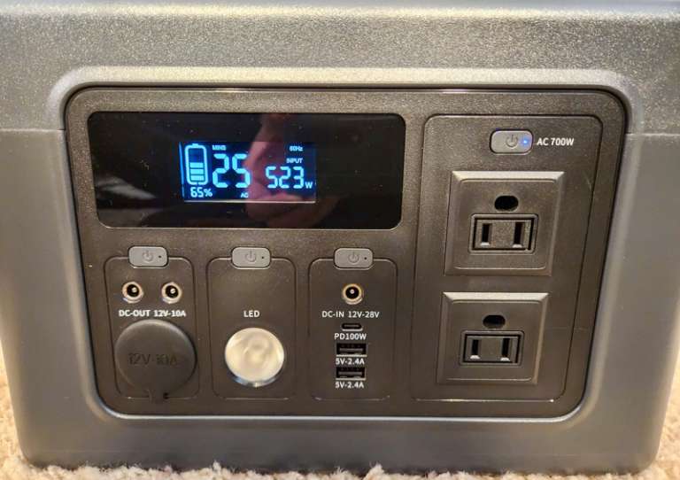 Powdeom 700 Watt Portable Power Station review - charge pretty much ...