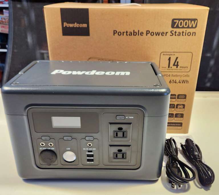 Powdeom 700 Watt Portable Power Station review - charge pretty much ...