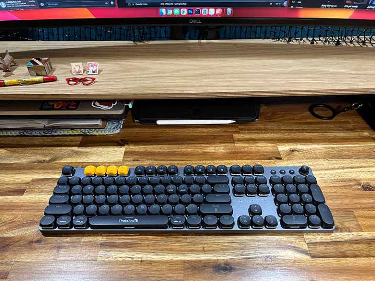 ProtoArc MECH K300 mechanical keyboard review - Low profile, high looks ...