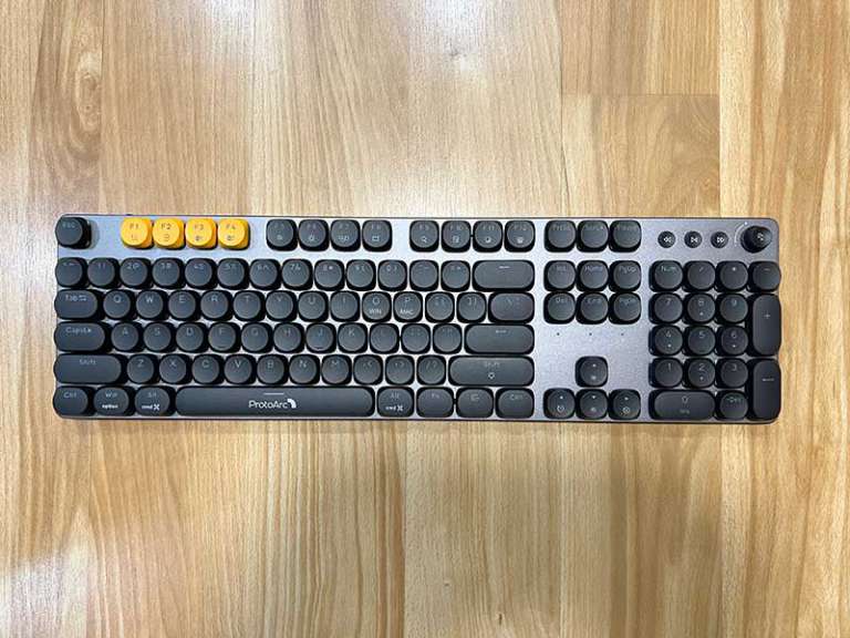 ProtoArc MECH K300 mechanical keyboard review - Low profile, high looks ...