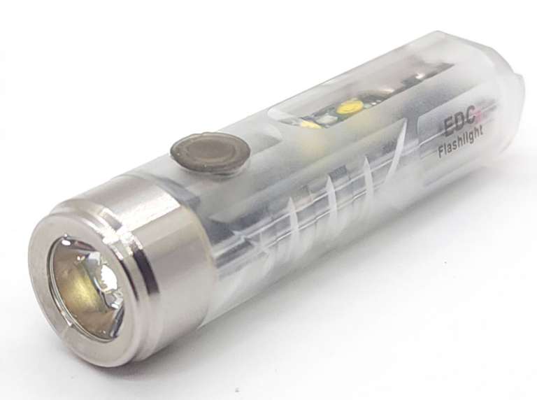 RovyVon Aurora A8 USB-C Keychain Flashlight with sidelight review - EDC ...