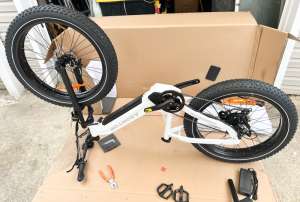 Asomtom E300 step-thru all-terrain electric mountain bike review - The Gadgeteer