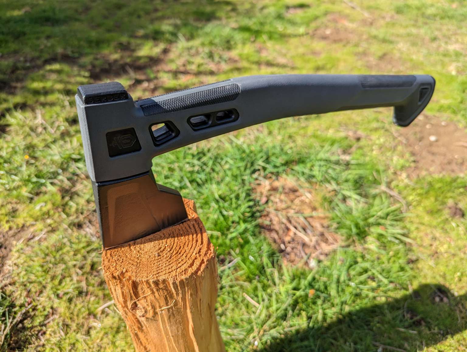 Gerber Bushcraft Hatchet review - How much wood could this wood-chopper ...