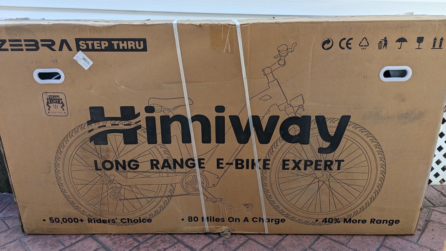Himiway Zebra all terrain fat ebike review - Go just about anywhere ...