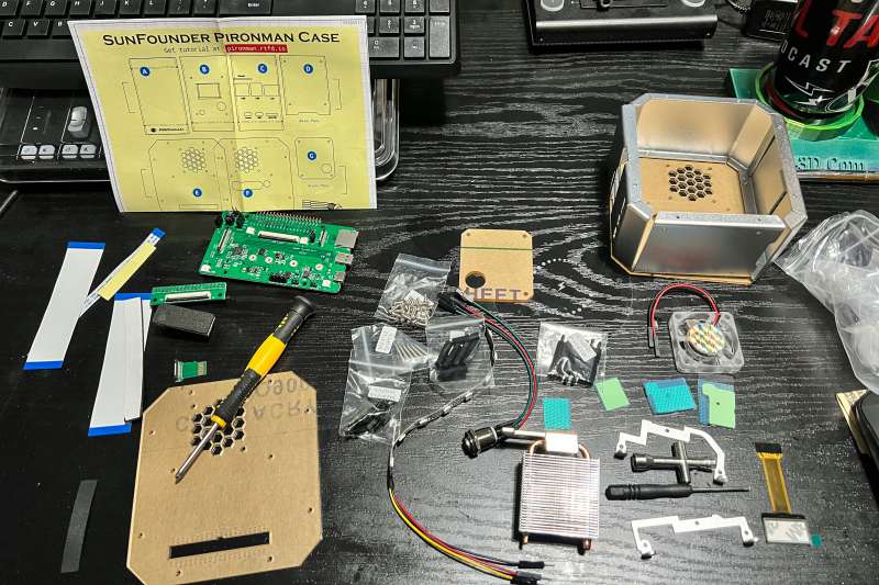 SunFounder Pironman Raspberry Pi 4 Case review - The Gadgeteer