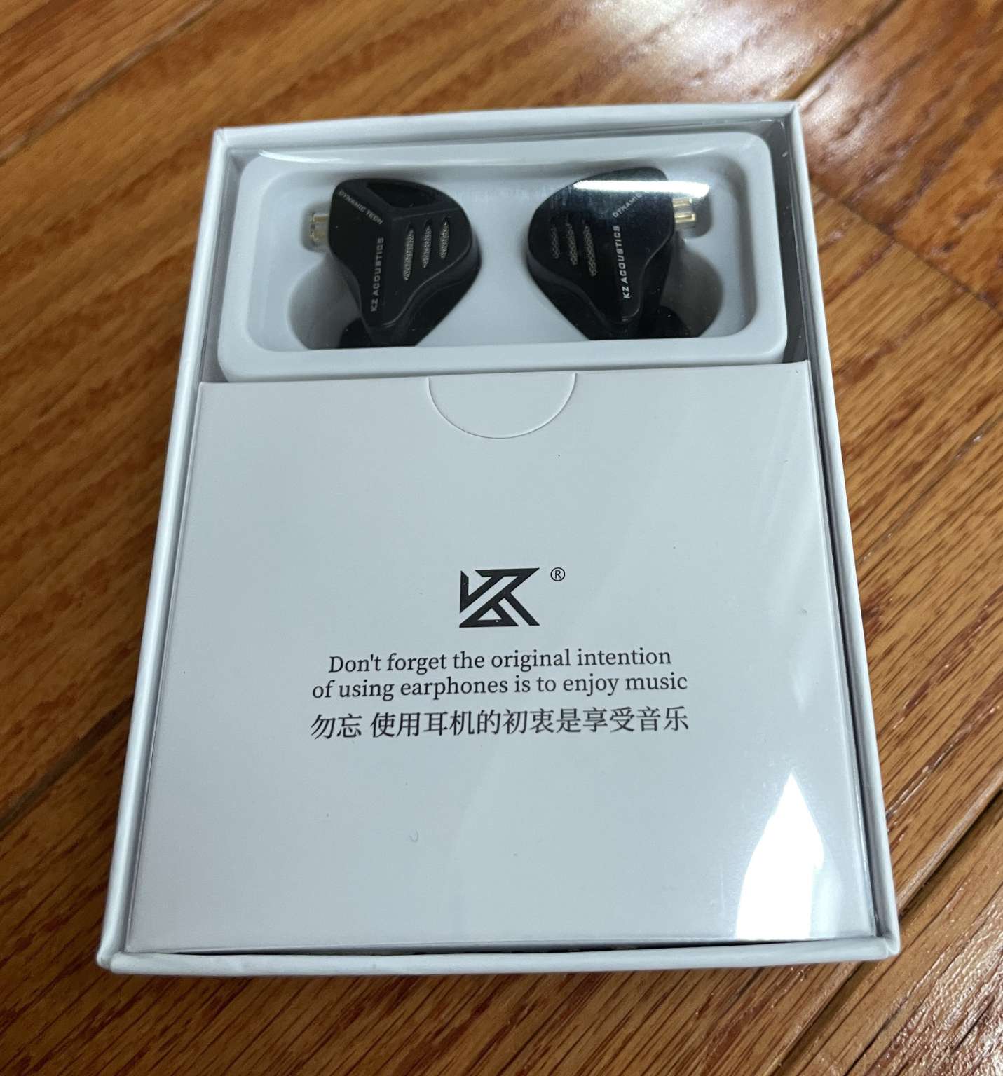 KZ Acoustics KZ-ZVX 10mm Dual Cavity Super Linear Dynamic Earphones ...