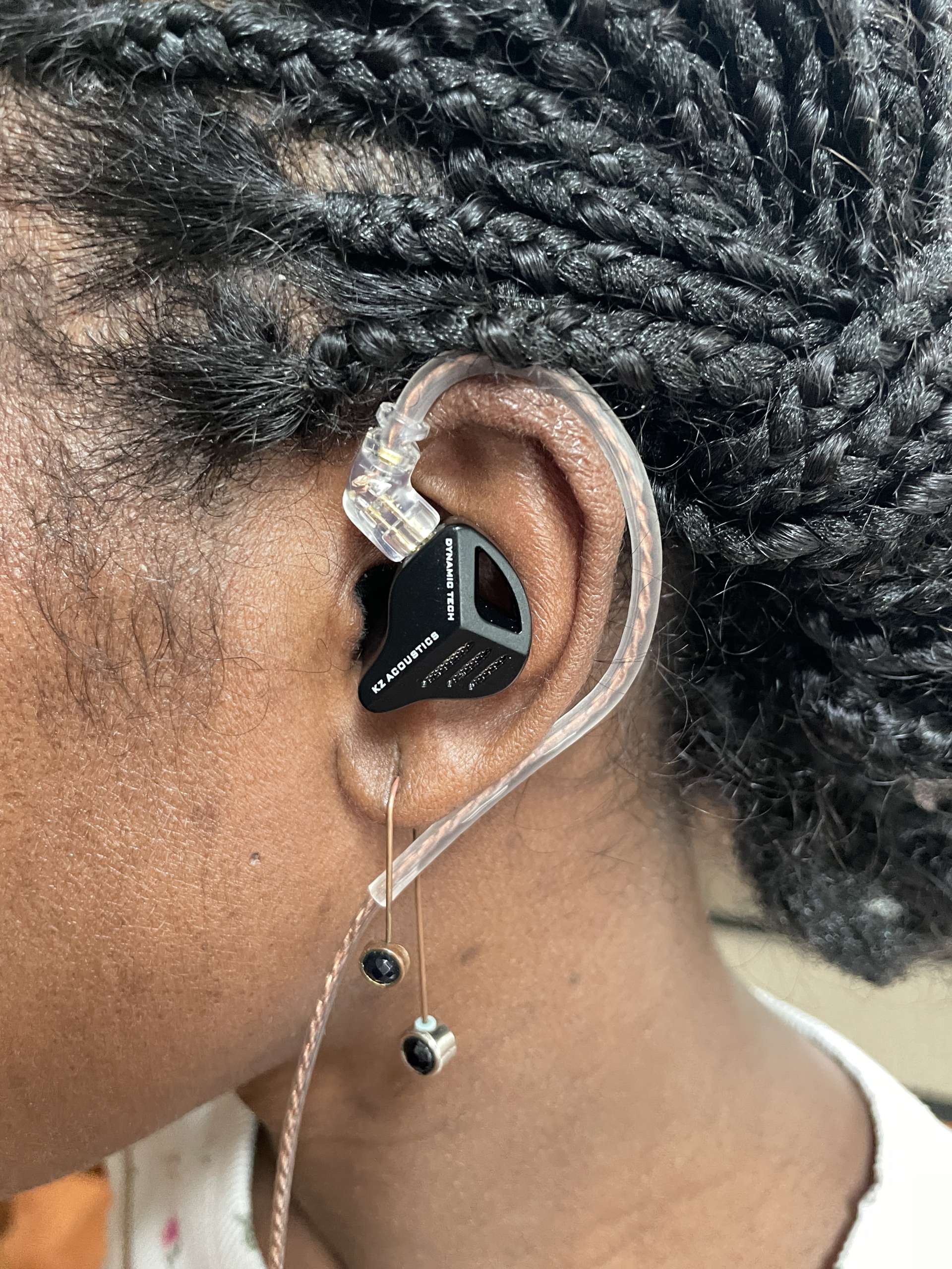 KZ Acoustics KZ-ZVX 10mm Dual Cavity Super Linear Dynamic Earphones ...