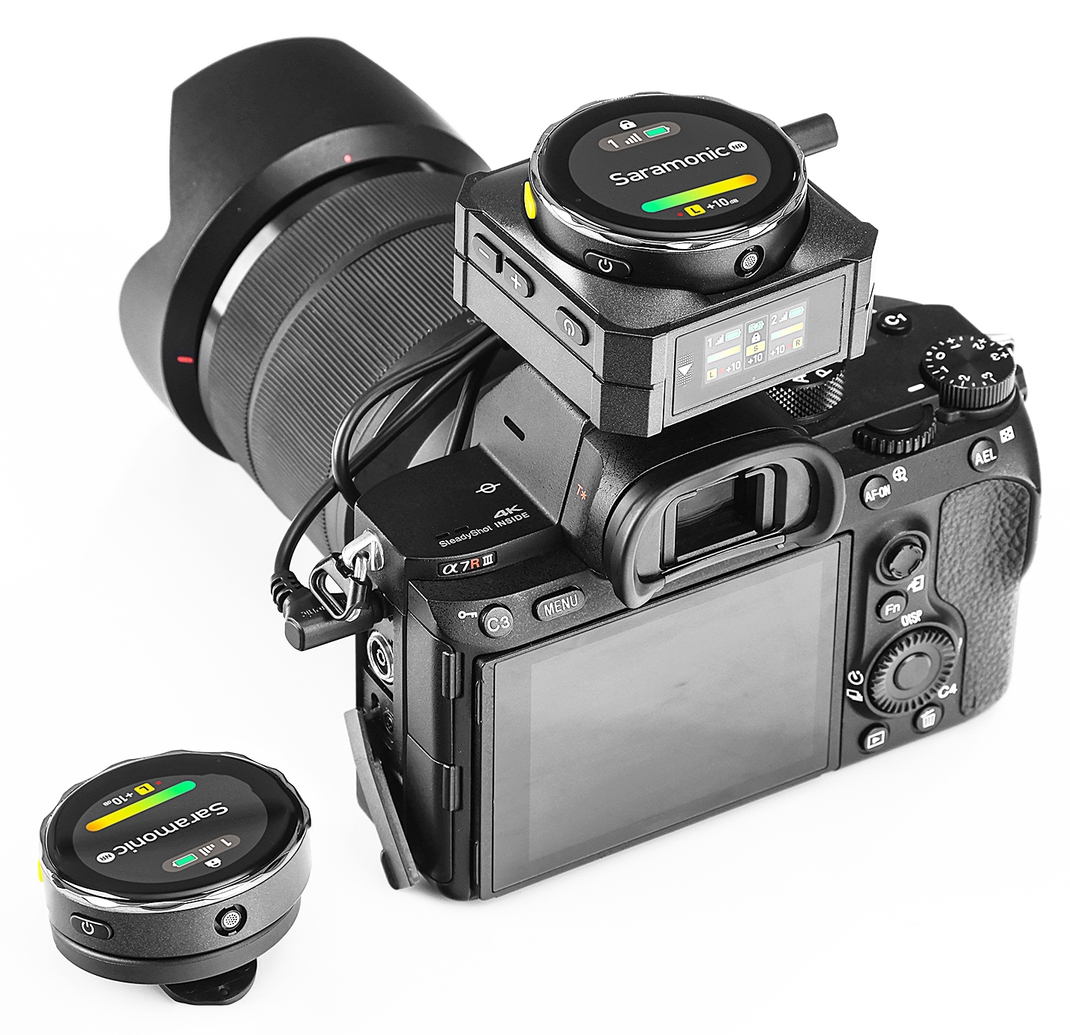 Saramonic BlinkMe 2.4Ghz Wireless Smart Microphone System with ...