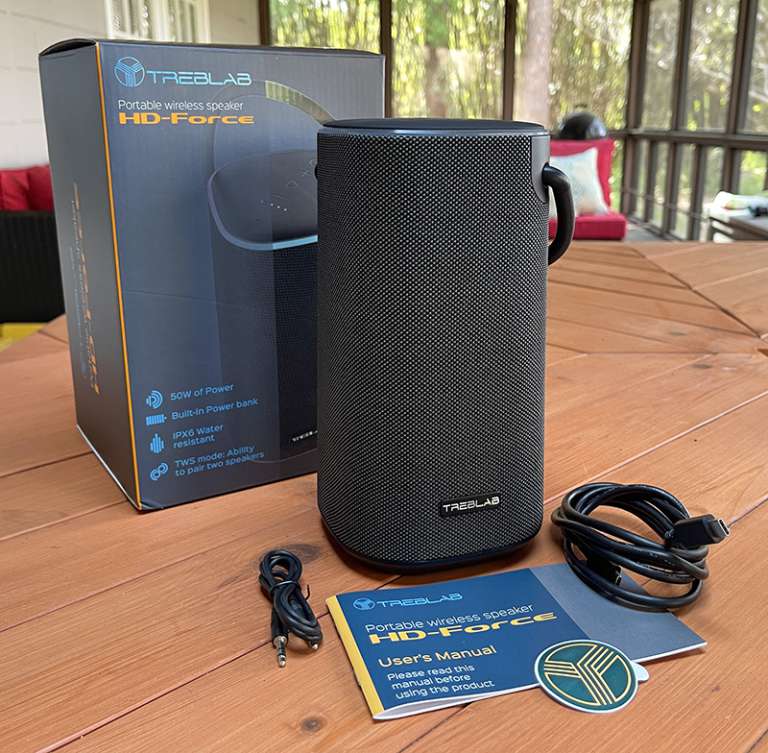 Treblab HD-Force portable wireless speaker review – Sounds good alone ...