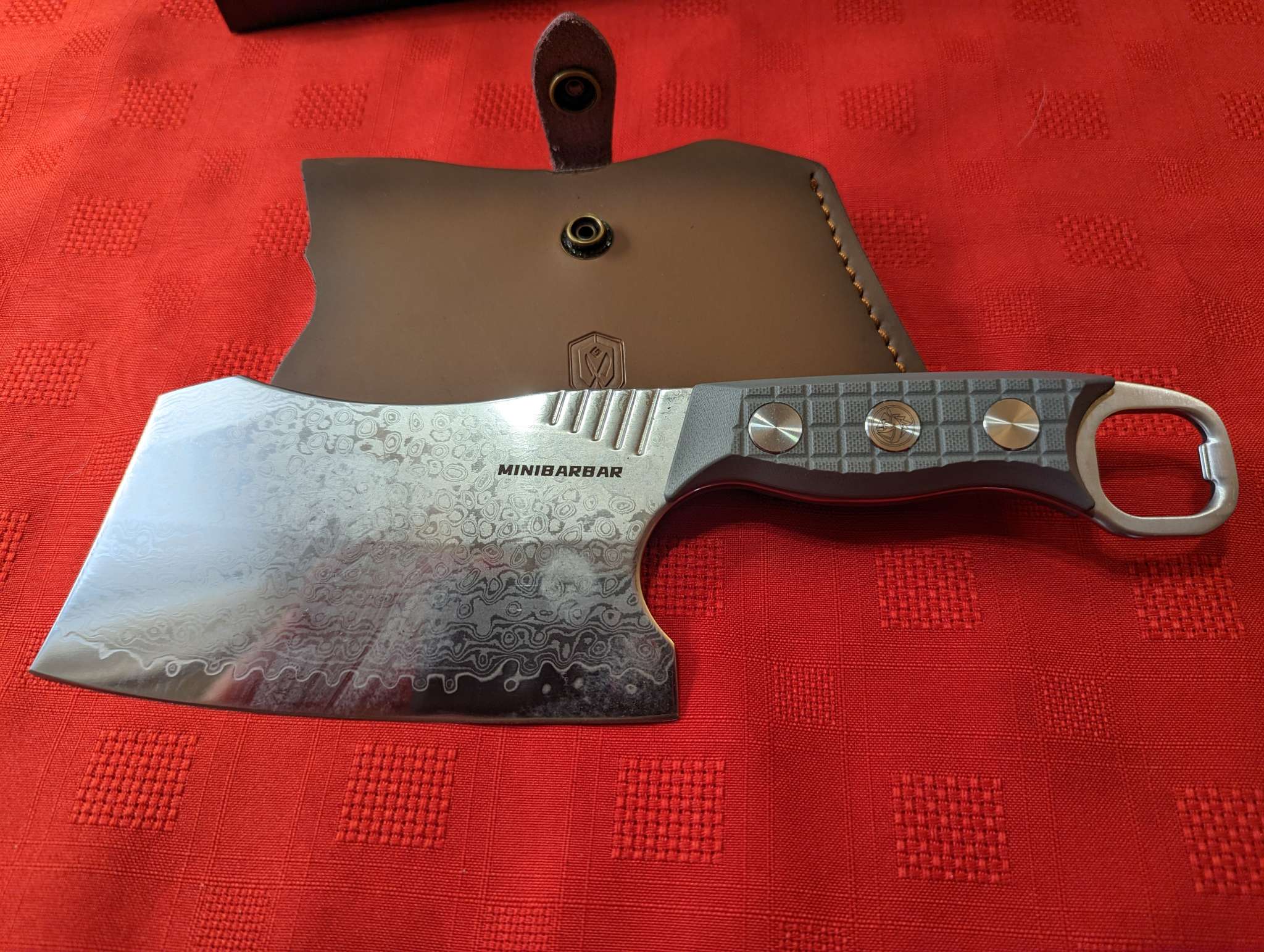 Vosteed Minibarbar knife review - the perfect camping cleaver - The ...