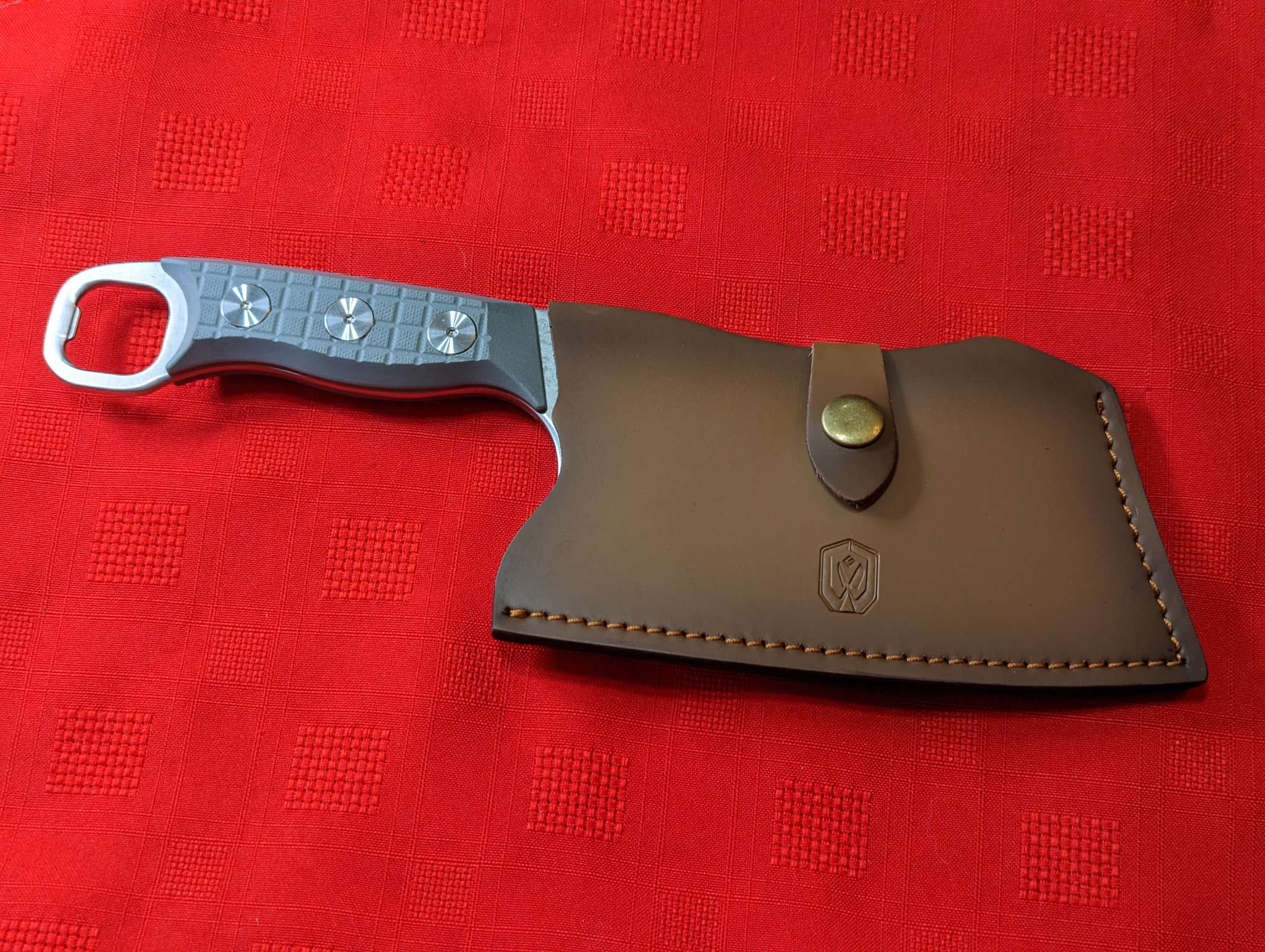 Vosteed Minibarbar knife review - the perfect camping cleaver - The ...