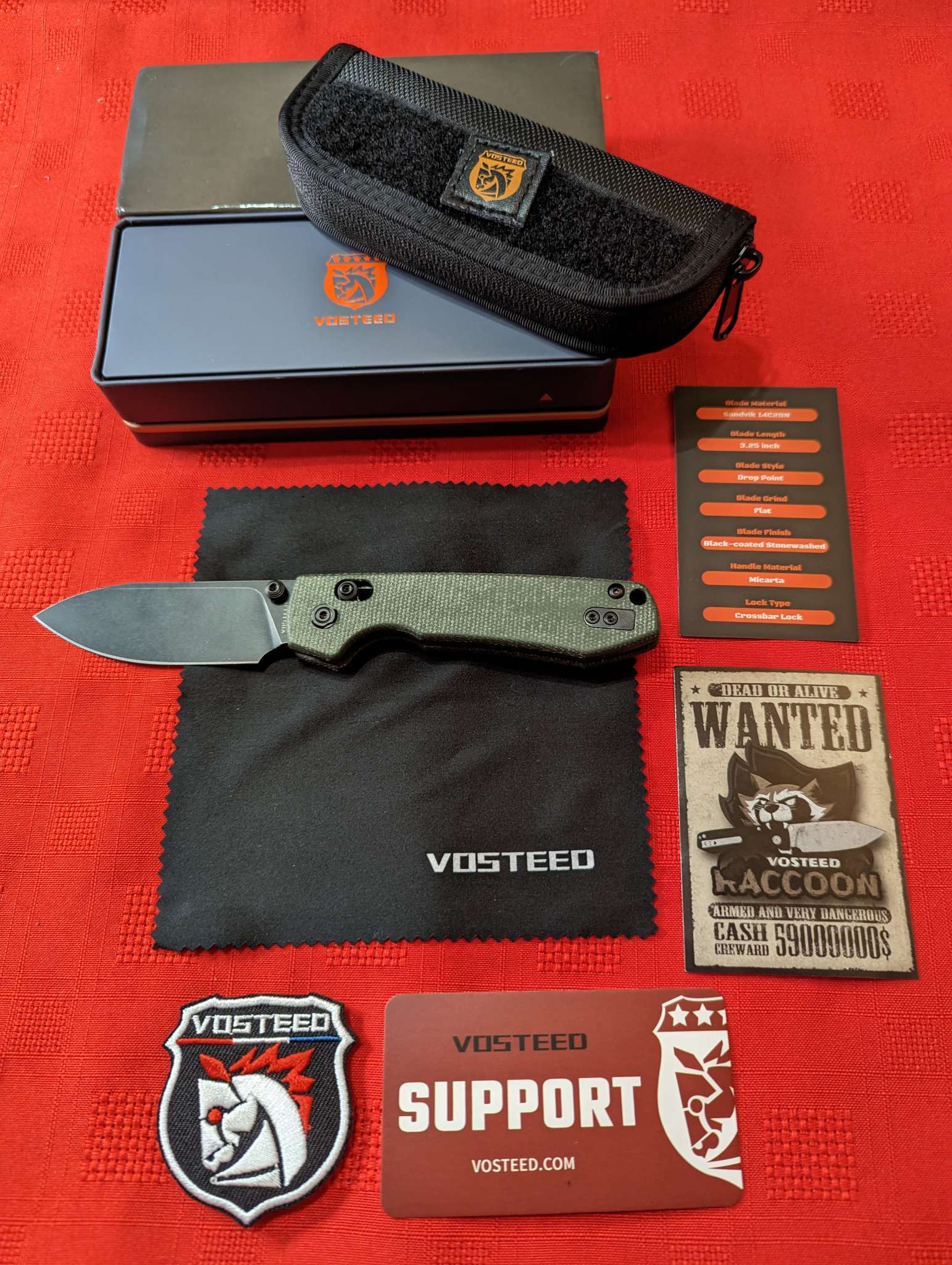 Vosteed Raccoon Cross-Bar Lock knife review - the perfect knife just got better - The Gadgeteer