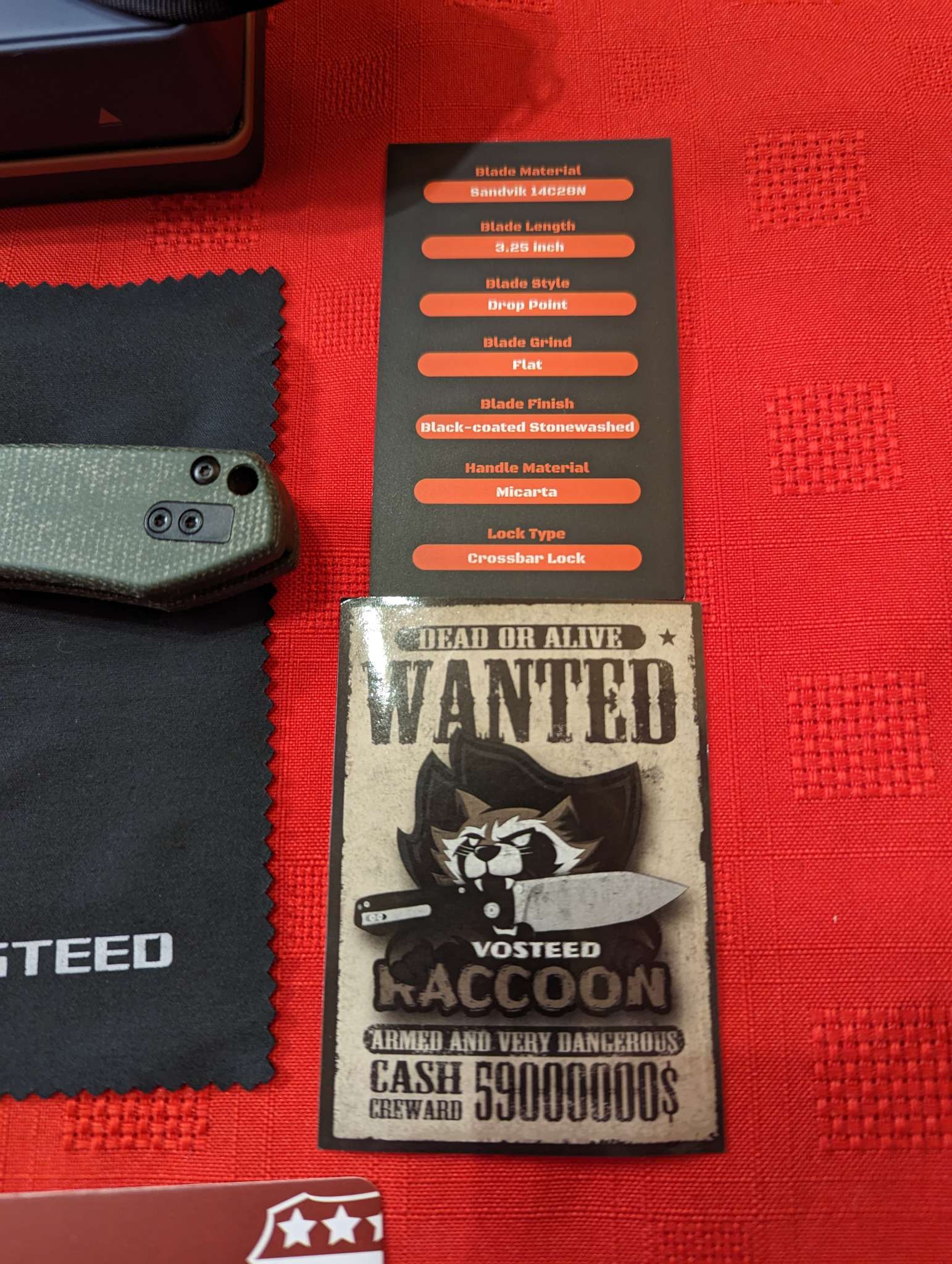 Vosteed Raccoon Cross-Bar Lock knife review - the perfect knife just got better - The Gadgeteer