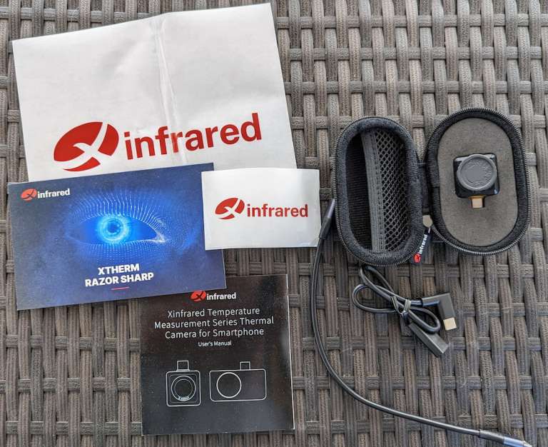 InfiRay Xinfrared T2S+ thermal camera review - ever wanted to see heat ...