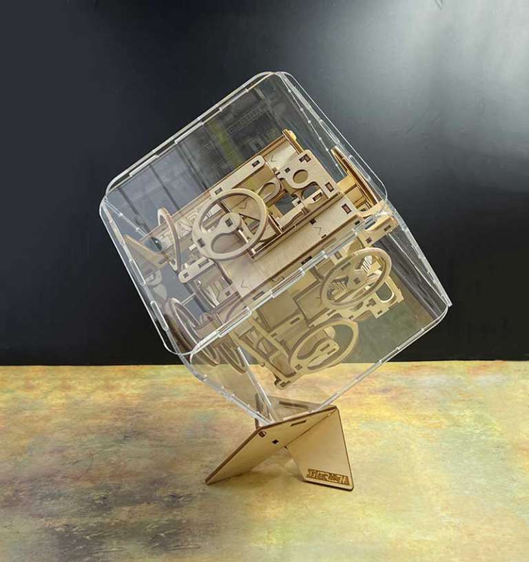 Intrism Mini 3D wooden puzzle review - The Gadgeteer