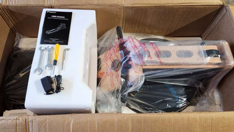 Merach 950 dual resistance wood rowing machine review - row row row ...