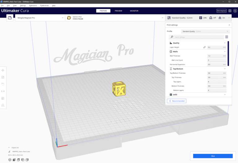 Mingda Magician Pro 3D Printer review - huge print volume without ...