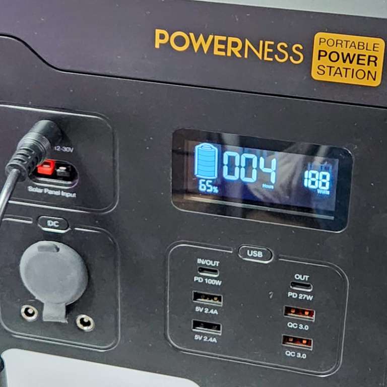 Powerness Hiker U1500 power station and SolarX S200 solar panel review ...