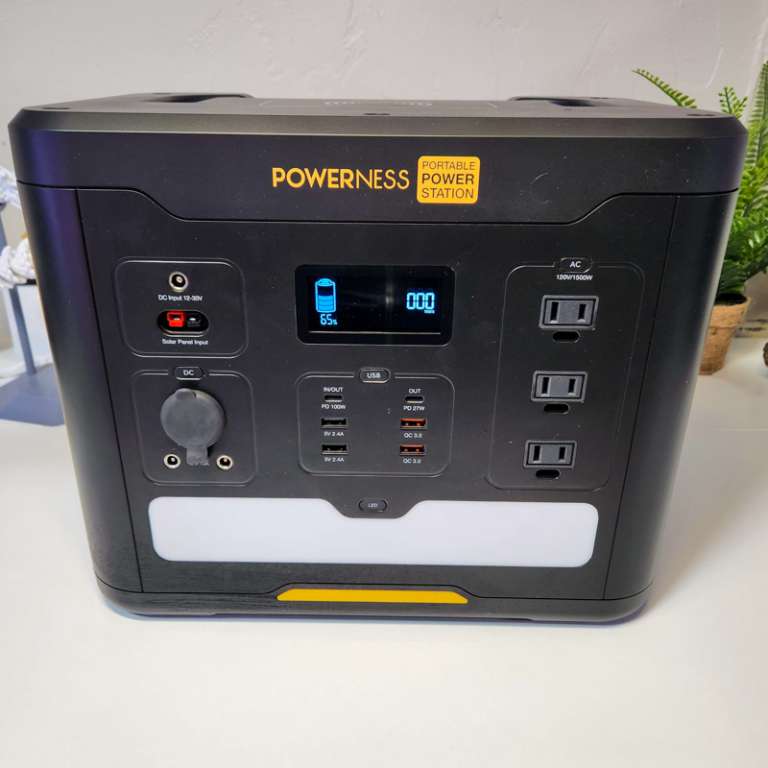 Powerness Hiker U1500 power station and SolarX S200 solar panel review ...
