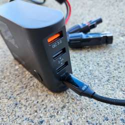 XTAR SP100 portable foldable solar panel review - when they say 100 ...