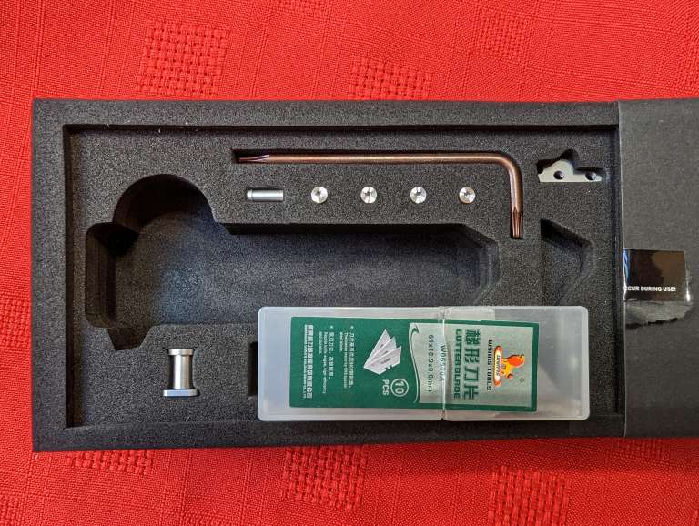 Exceed Designs TiRant Razor V3 titanium utility knife review - the best ...