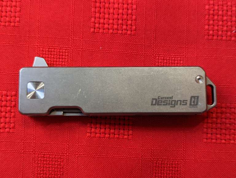 Exceed Designs TiRant Razor V3 titanium utility knife review - the best ...