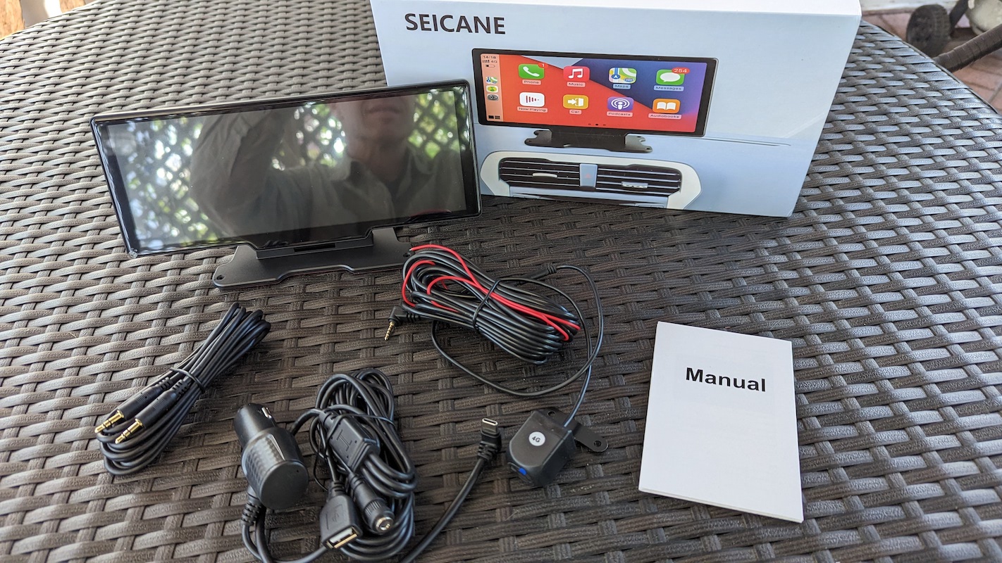 Seicane 10.3 inch dash cam smart screen review - New-car features for ...