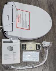 SmartBidet SB-2400ER Bidet Toilet Seat review - instant warm water for ...