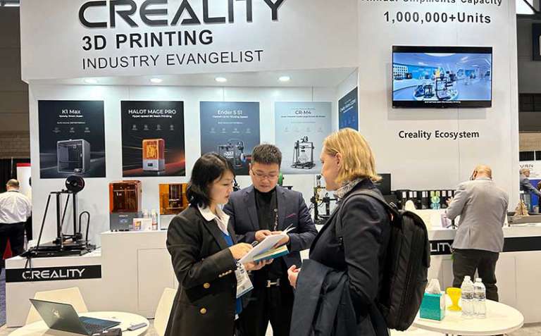 Creality shows an array of hyper-speed 3D printers at RAPID+TCT 2023 - The Gadgeteer