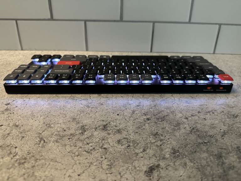 Keychron K1 Pro wireless mechanical keyboard - low sound, low profile ...