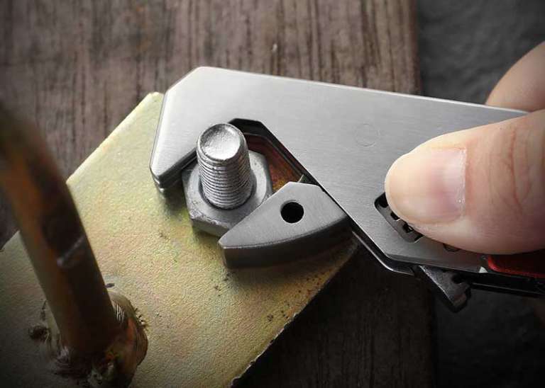 This multi-tool has an adjustable wrench AND a bit driver! - The Gadgeteer