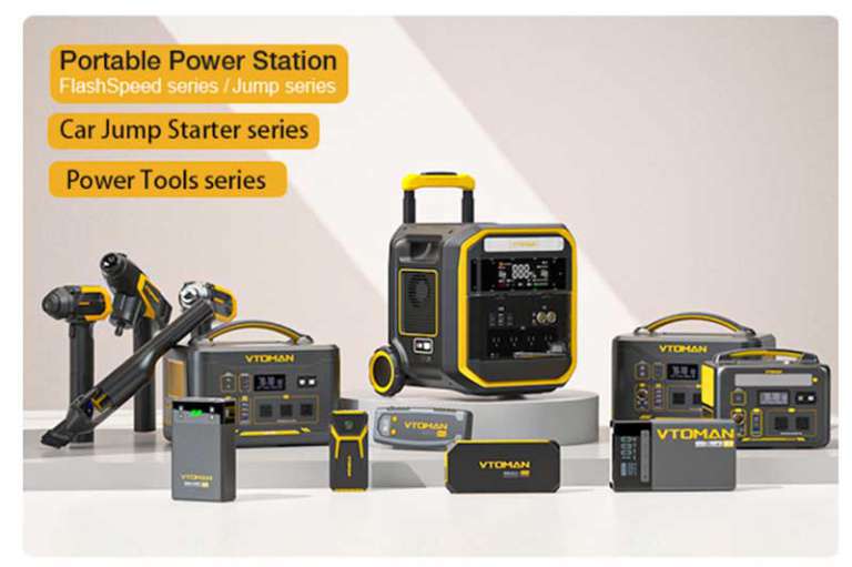 VTOMAN launched FlashSpeed Pro 3000 Home Backup Power Station on ...