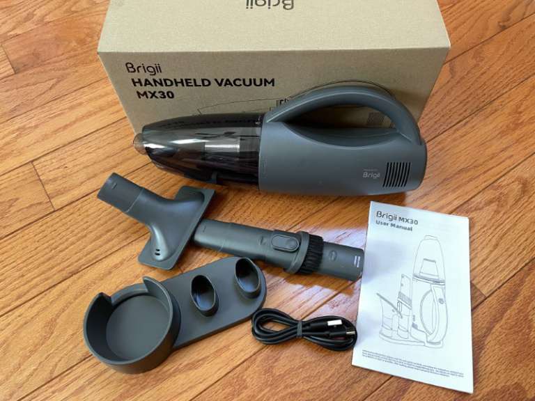 Brigii MX30 Handheld-Cordless-Portable-Rechargeable Vacuum review ...