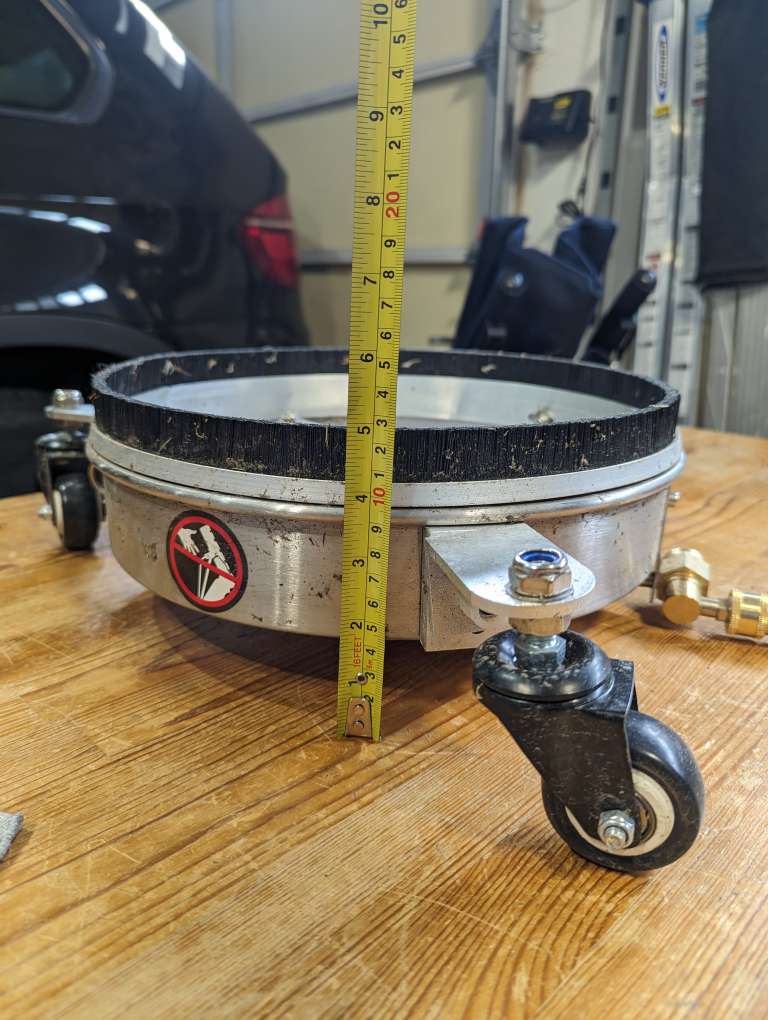 Eveage 13in Undercarriage and Pressure Washer Surface Cleaner with ...